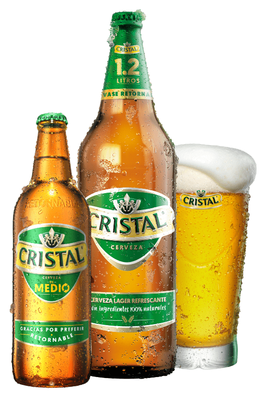 Retornable de 500 cc y 1,2 lts.